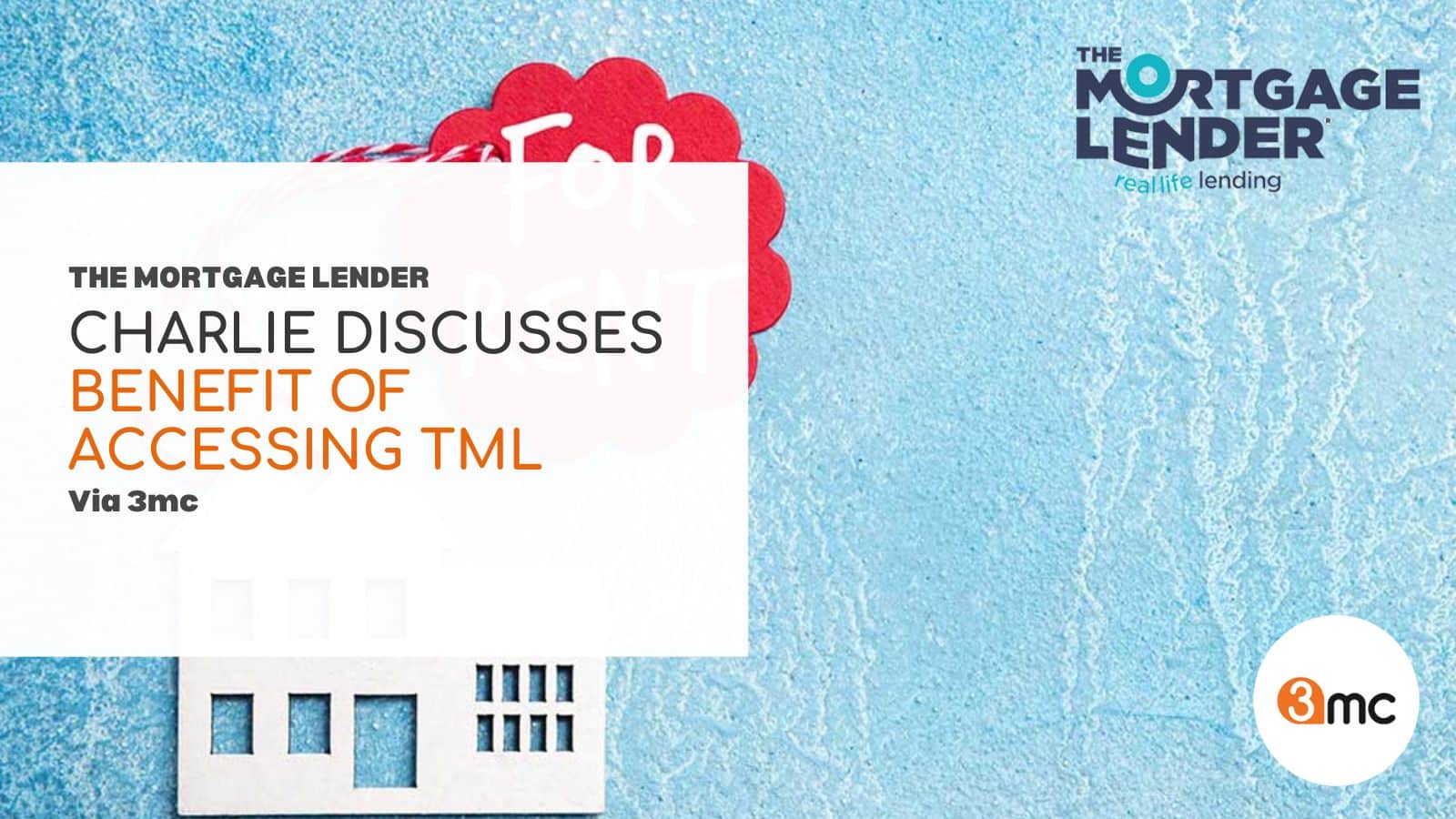 Charlie Stack from TML - 3mc Mortgage Packager & Distributor