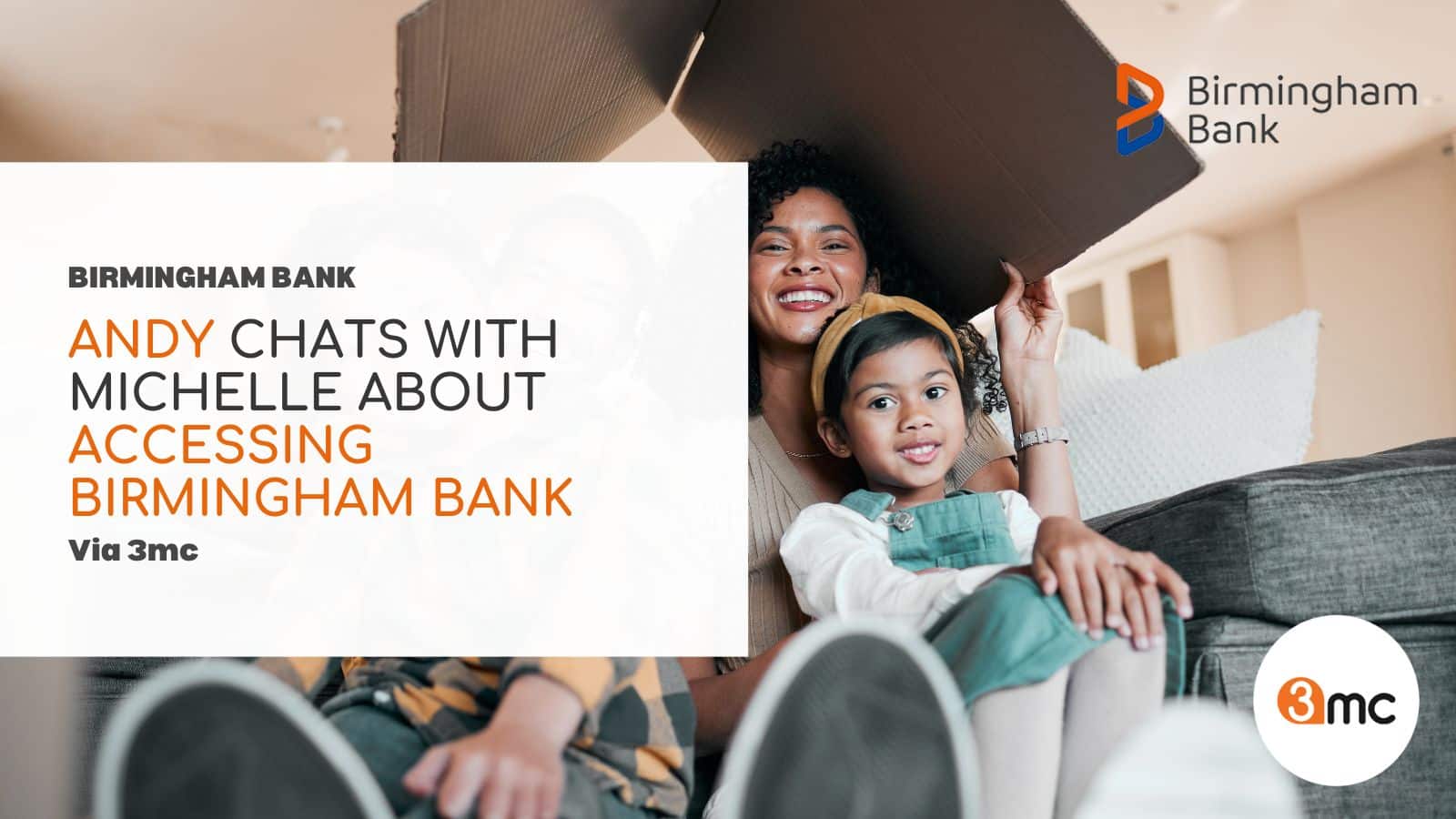 Andy from Birmingham Bank chats with Michelle - 3mc Mortgage Packager ...