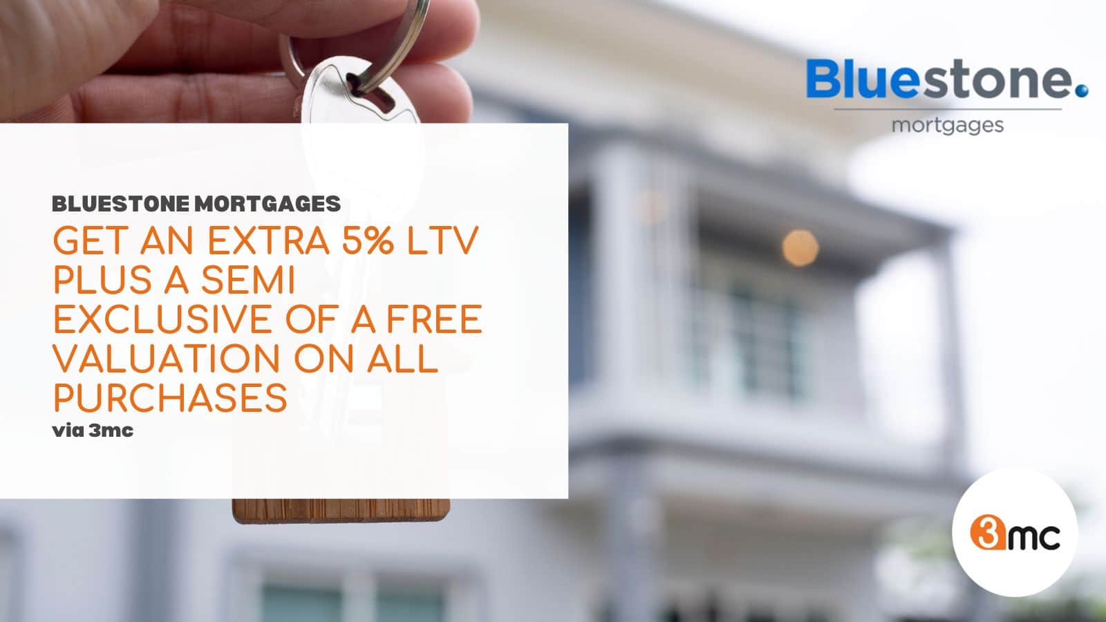 Bluestone Increasing Max LTV on their 'Clear' Credit Tier - 3mc ...