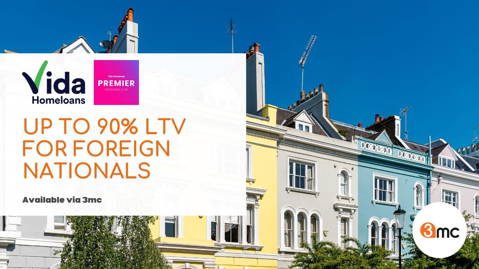 Up to 90% LTV for Foreign Nationals - 3mc Mortgage Packager & Distributor